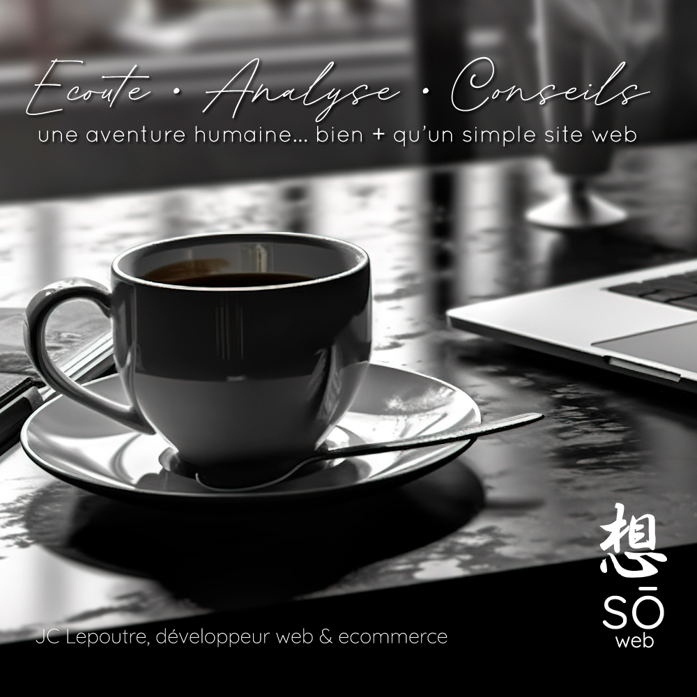 sō Web - Webdesign et Développement - Notre méthode